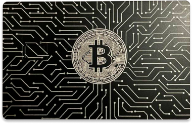 Metalic Black Circuit Cut $470